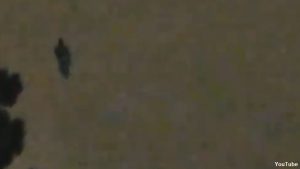 Freakish Humanoid caught floating over California – Unexplained Mysteries